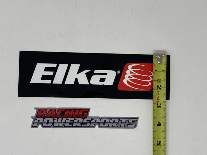ELKA Suspension Decal Emblem Logo Sticker Size 8.5" X 2.5"