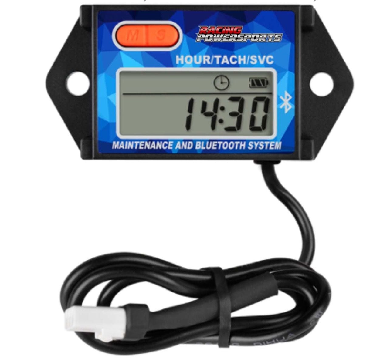 RacingPowerSports Digital Bluetooth Hour Meter Tachometer Maintenance ...