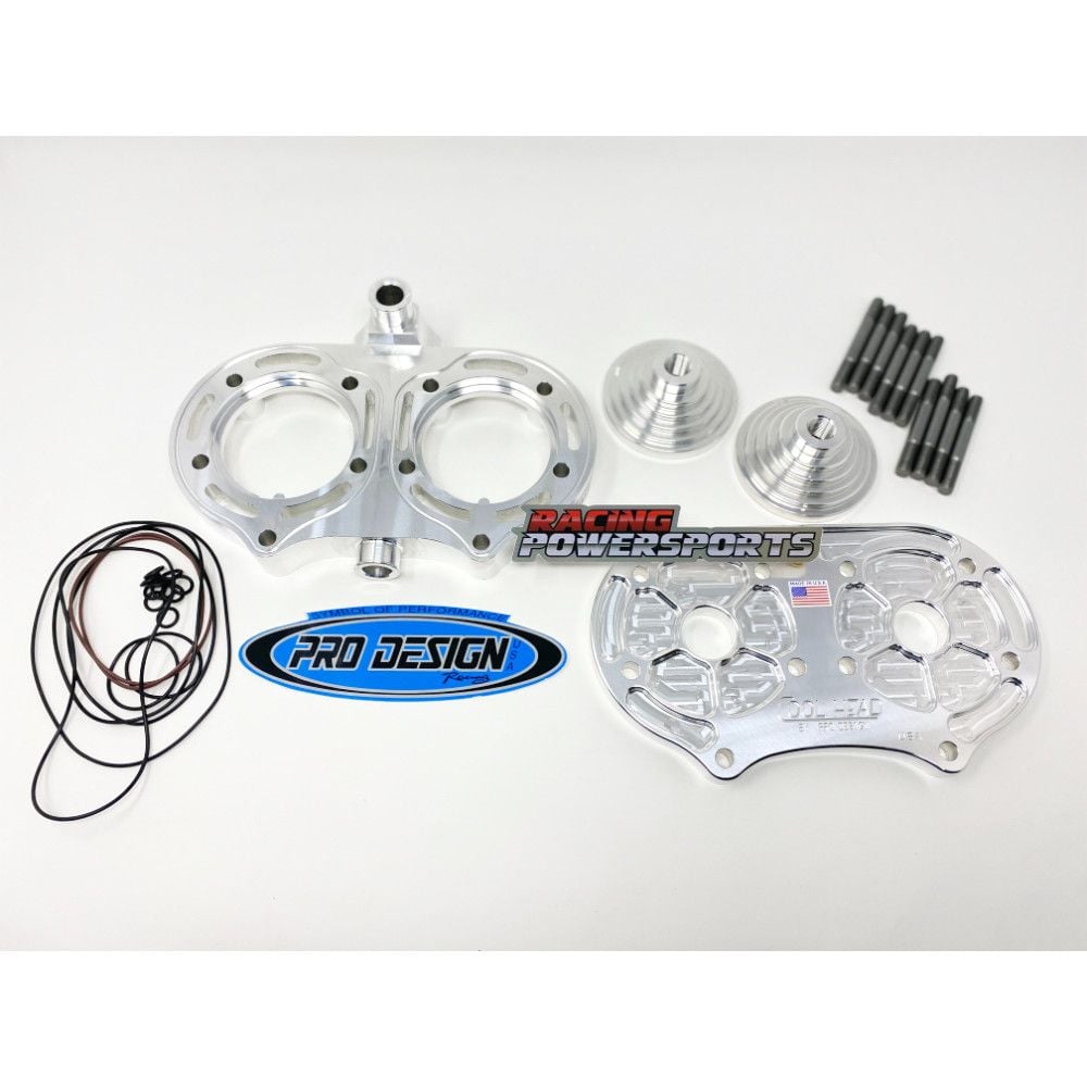 Pro Design Billet Cool Head with 21cc Domes Yamaha Banshee 350 (All Years)