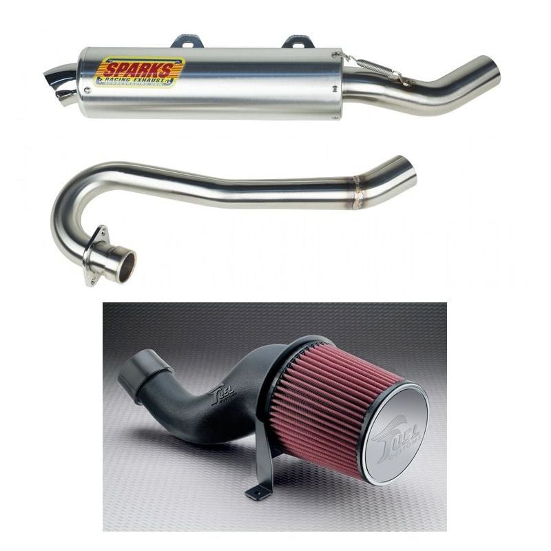 Sparks Racing X6 Race Core Exhaust Fuel Customs Intake System Yamaha ...