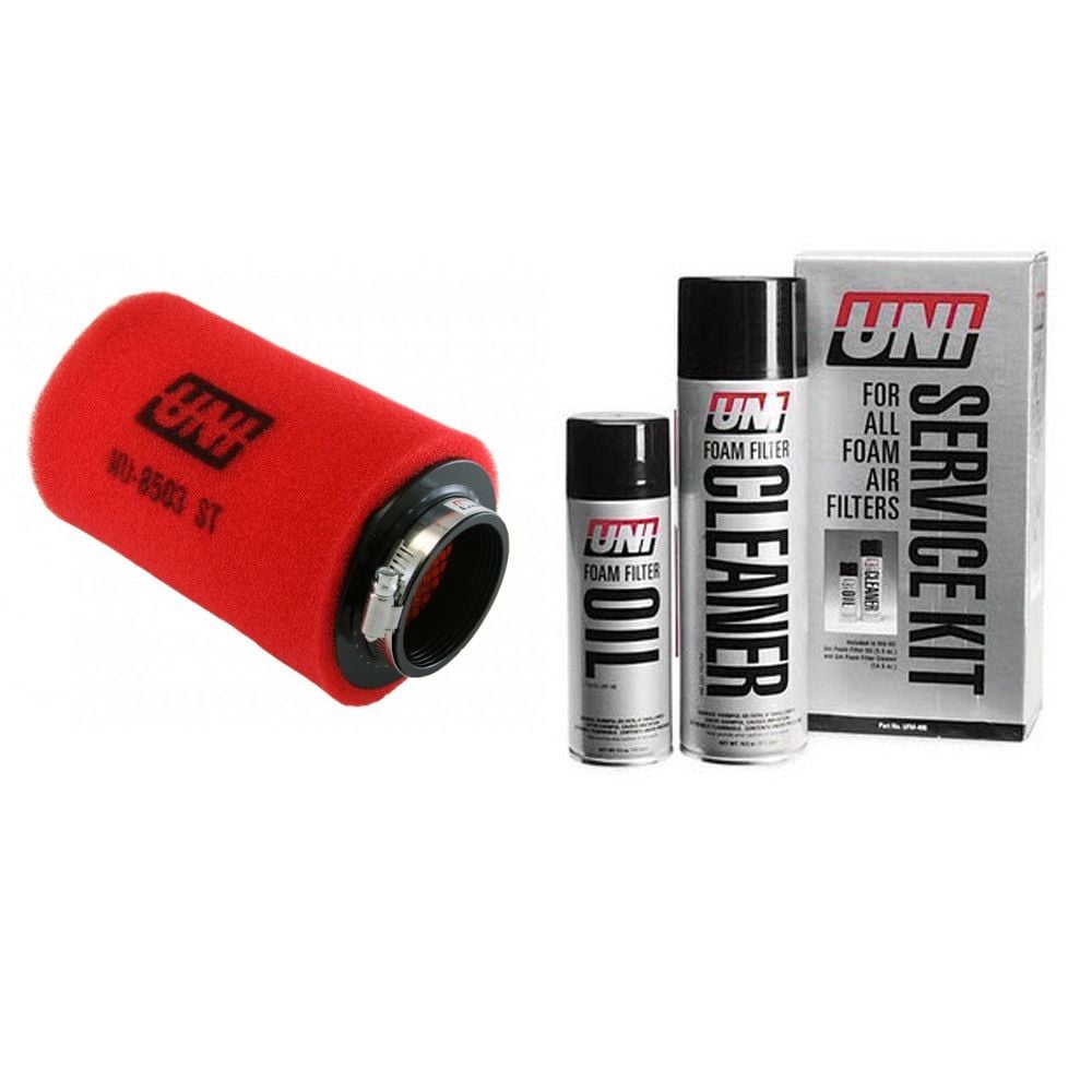 UNI Dual Stage Air Filter Kit Polaris Scrambler Sportsman Trail Blazer ...