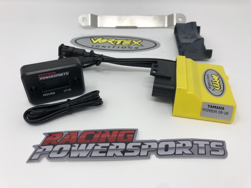 VORTEX FUEL IGNITION CONTROL X10 YAMAHA YFZ450R YFZ450X 09-23 HOUR METER
