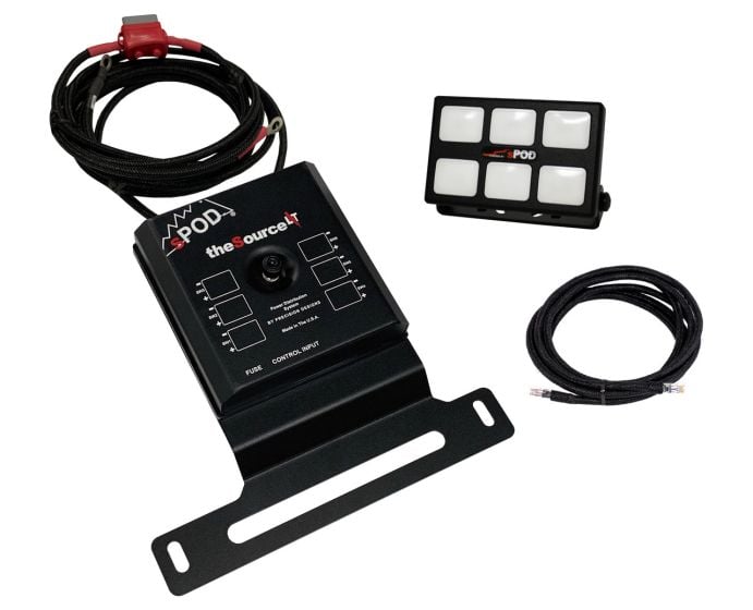 Baja Designs sPOD SourceLT w/ Mini6 Switch Controller For Jeep JK/JL