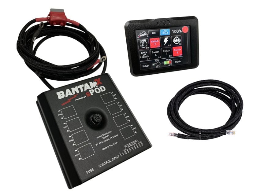 Baja Designs sPOD BantamX Touchscreen Switch Controller 84” Harness ...