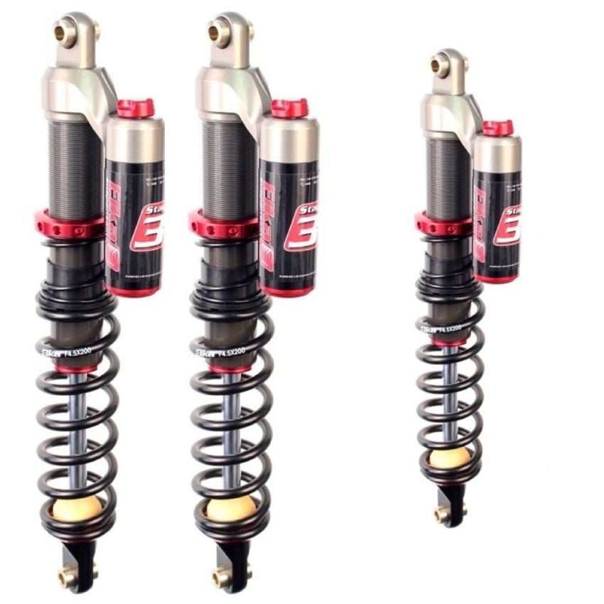 ELKA Suspension STAGE 3 FRONT & REAR Shocks XTREME TYPHOON