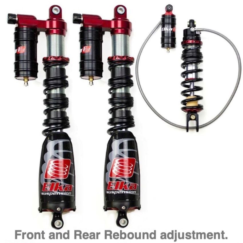 ELKA Suspension LEGACY SERIES PLUS FRONT & REAR Shocks YAMAHA RAPTOR 660R