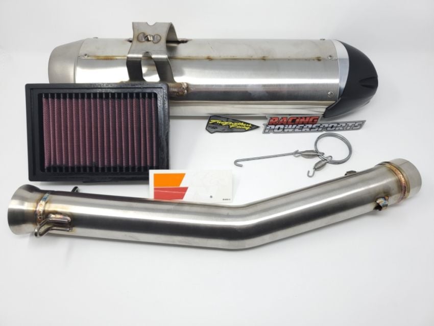 Can-Am Ryker 600 900 Rally PowerKit 1 Two Brothers Exhaust + KN Air ...